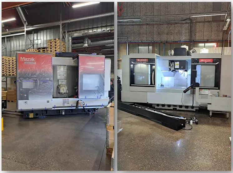 Delivery of new machines - Jens S Sweden